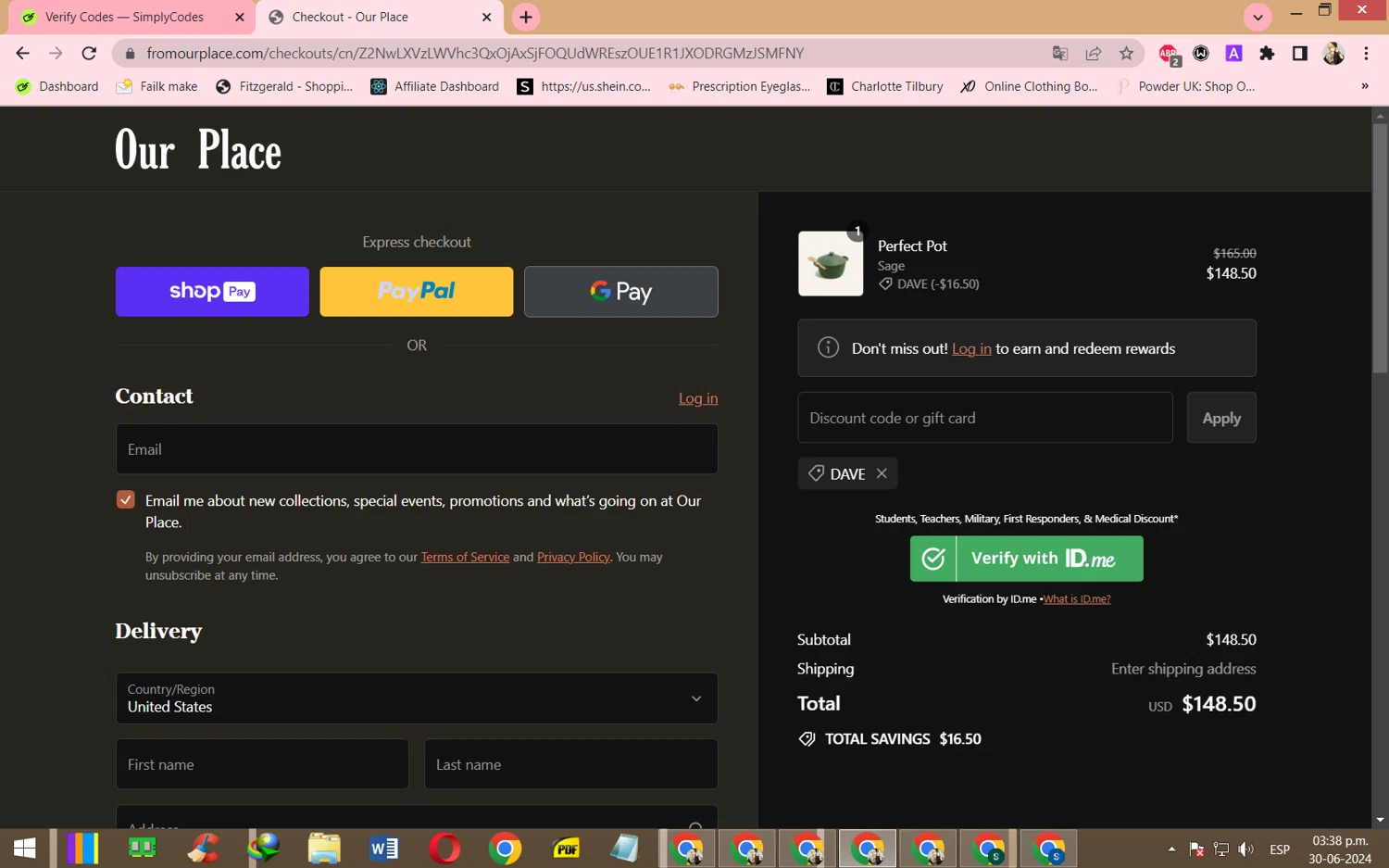 Our Place Discount Codes - 28% Off | September 2024