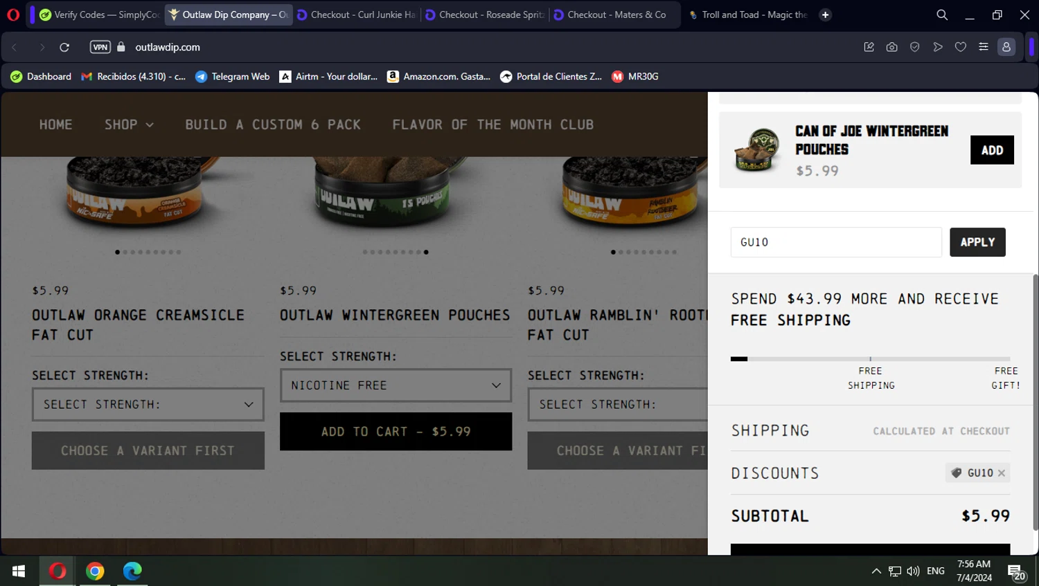 Outlaw Dip Promo Codes – 20% Off | July 2024