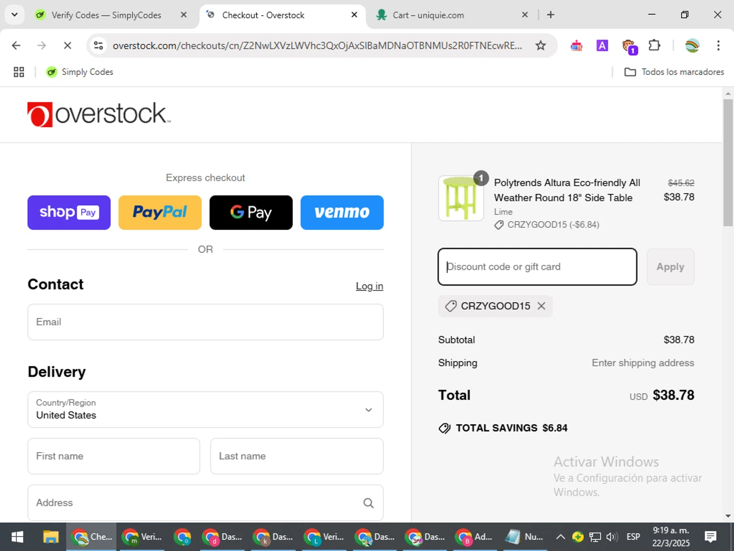 Overstock Promo Codes - 20% Off Coupons Dec 2025