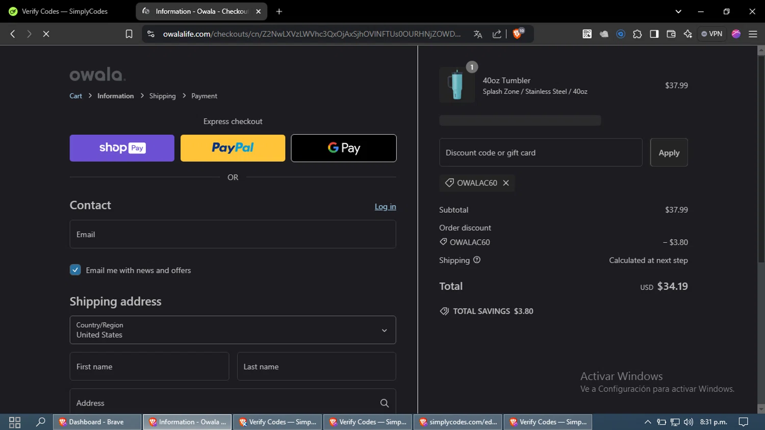 Owala Discount Codes - 10% Off | December 2024