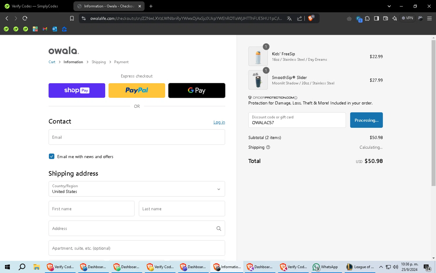 Owala Discount Codes - 10% Off | December 2024