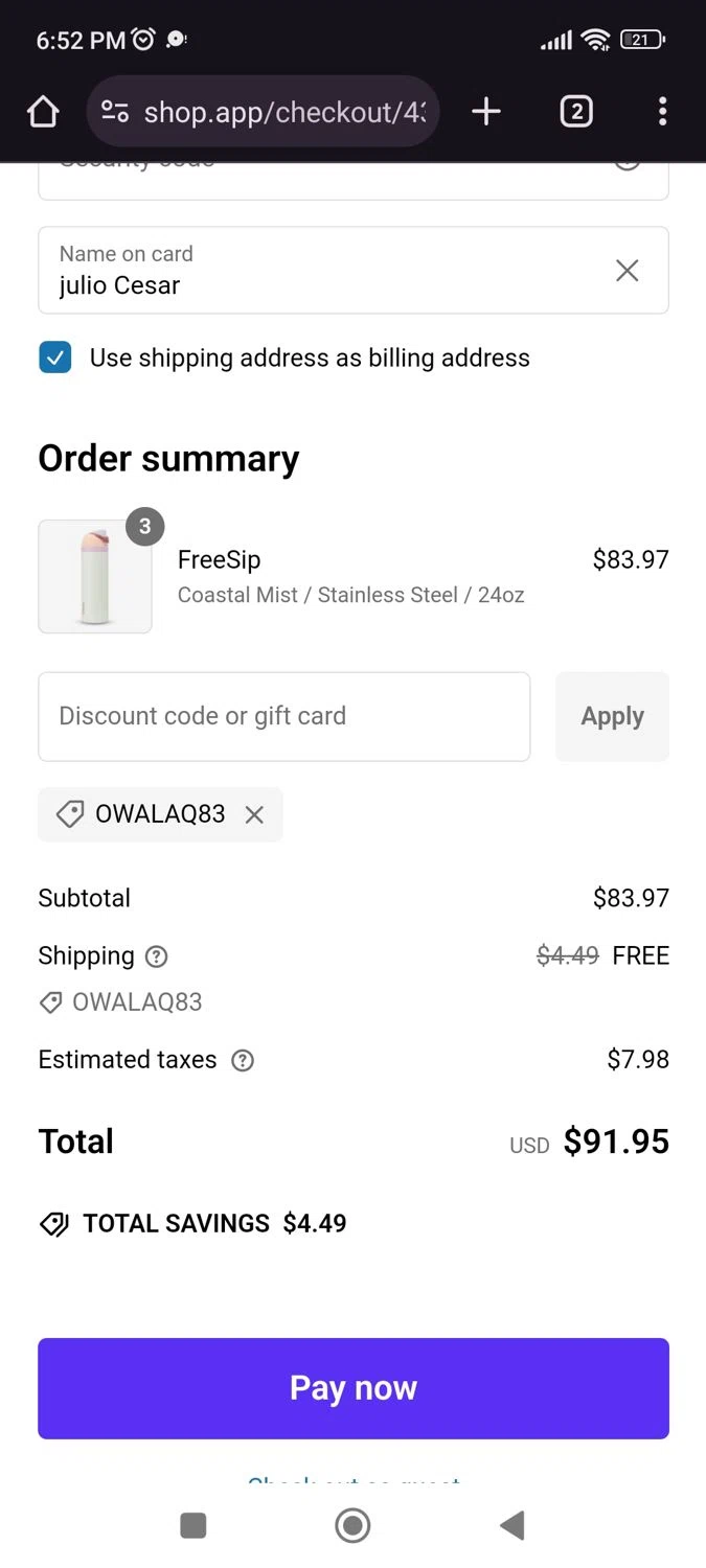 Owala Discount Codes - 15% Off Coupons Jan 2025