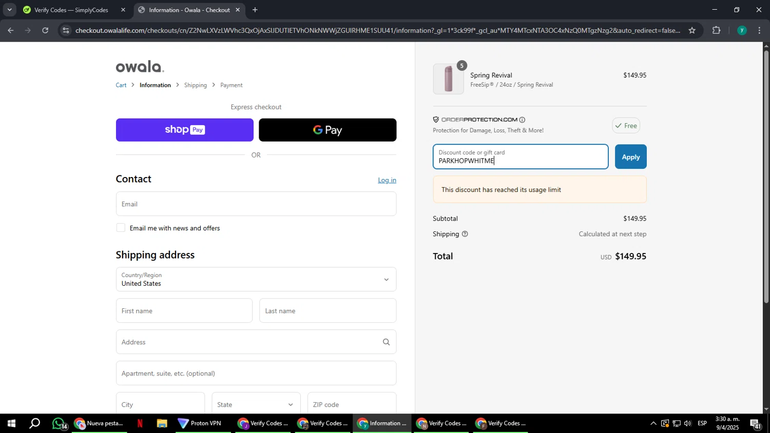 Owala Discount Codes (1 Verified) - 20% Off w/Code May 2025