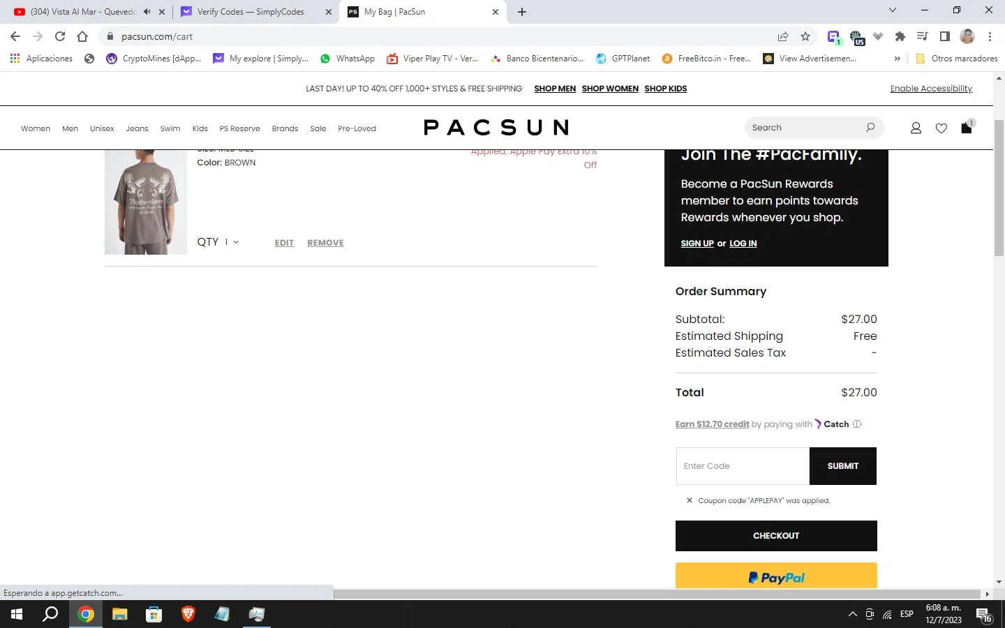 PacSun Promo Codes - 10% Off | November 2024