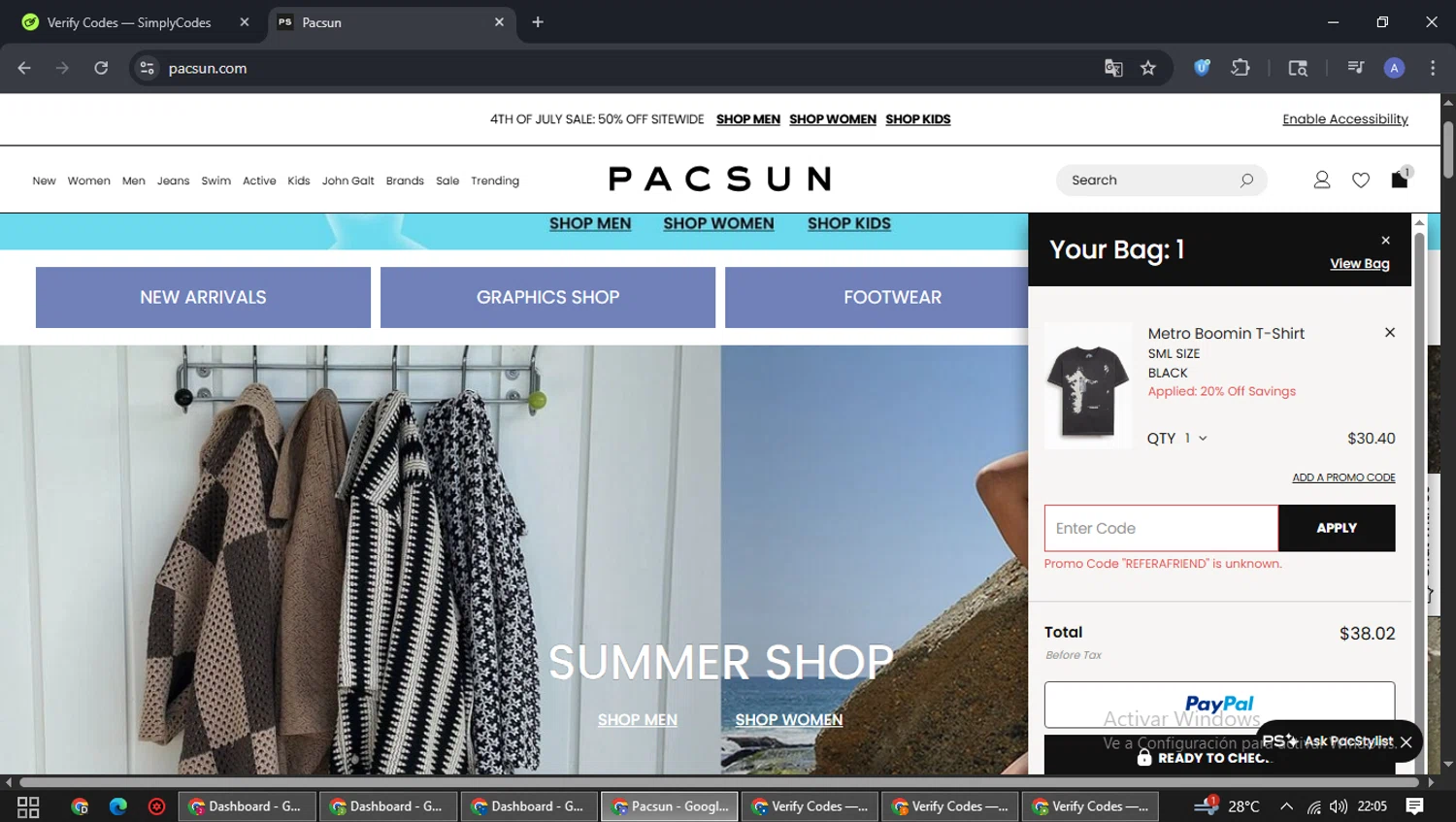 PacSun Discount Codes - 20% Off (3 Verified) Aug 2025