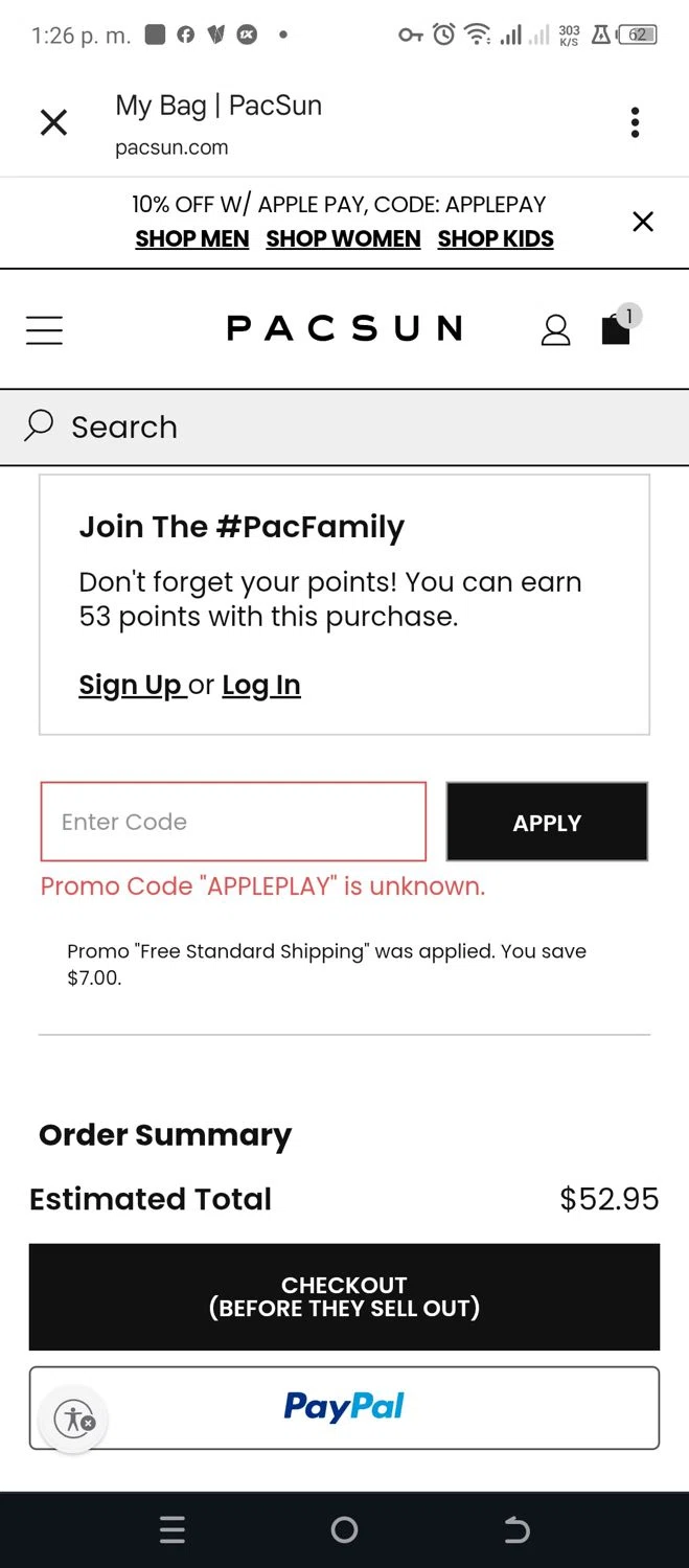 PacSun Promo Codes - 10% Off Coupons Sep 2025