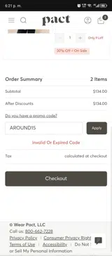 WearPACT Promo Codes - 15% Off (9 Verified) Jun 2026