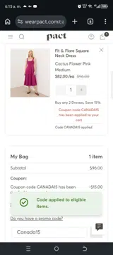 WearPACT Promo Codes - 15% Off (9 Verified) Jun 2026