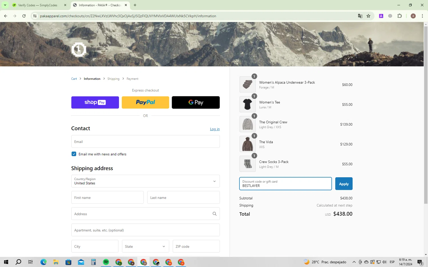 PAKA Apparel Discount Codes - 15% Off | September 2024