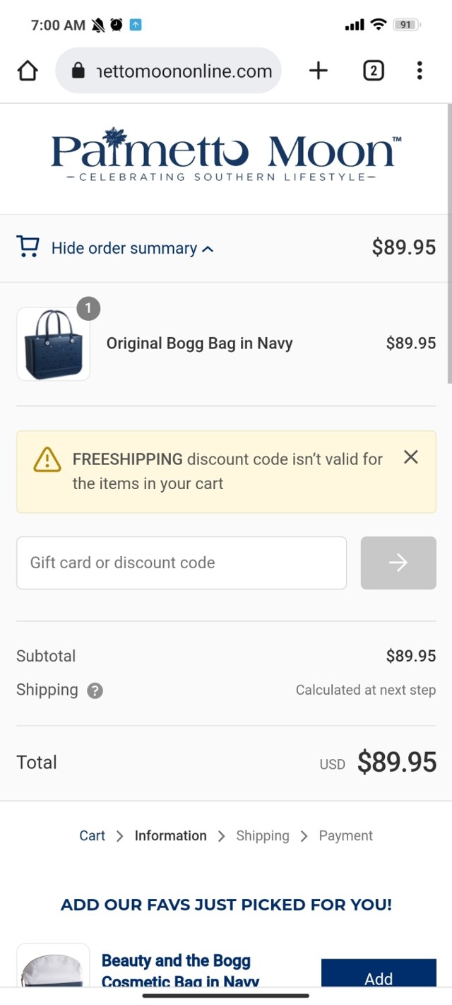 Palmetto Moon Coupons - 10% Off | September 2024