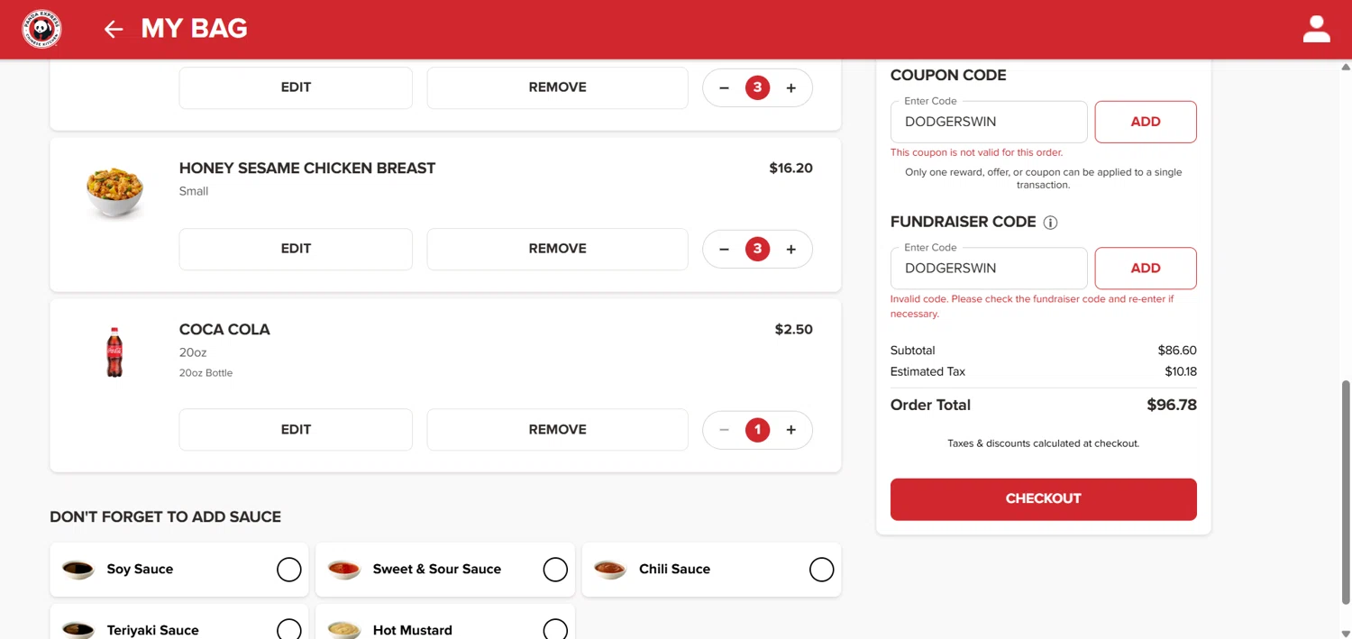 Panda Express Promo Codes - $0 Off Sep 2025