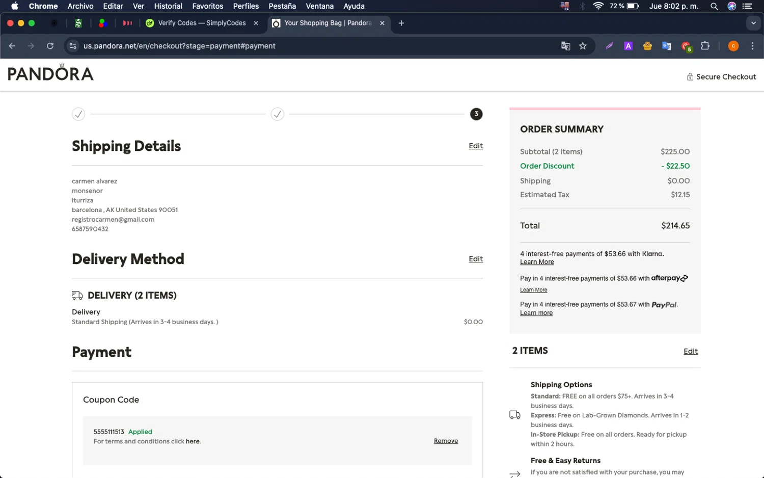 Pandora Coupon Codes - 10% Off | October 2024