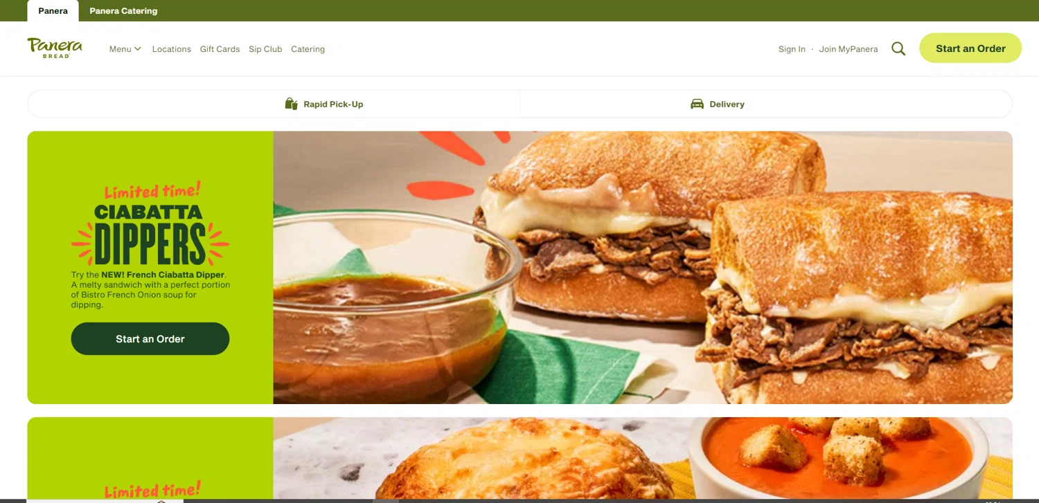 Panera Bread Promo Codes (3 Verified) - $30 Off Feb 2025
