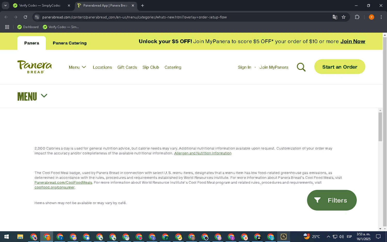 Panera Bread Promo Codes (3 Verified) - $30 Off Feb 2025