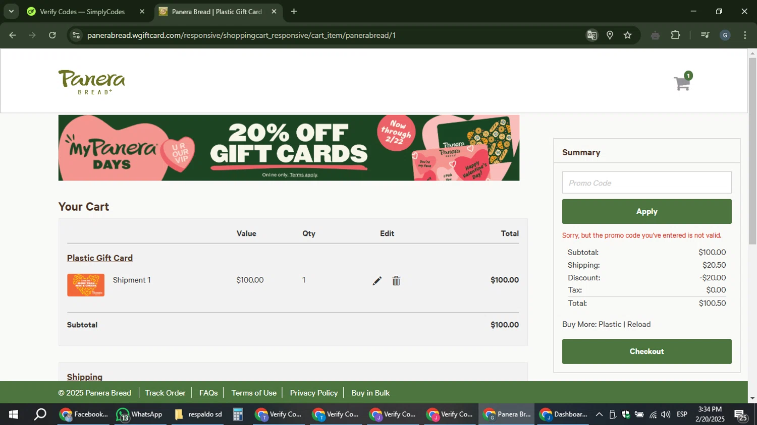 Panera Bread Promo Codes (2 Verified) - $5 Off Apr 2025