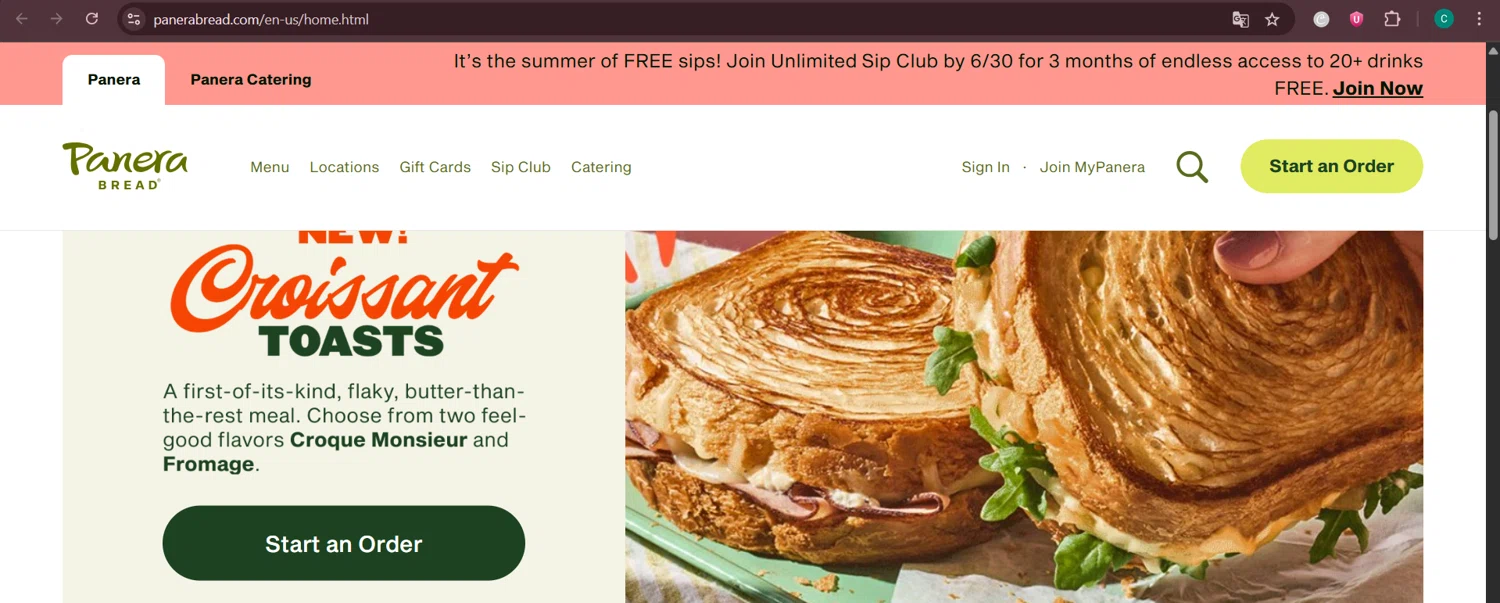Panera Bread Promo Codes (1 Verified) - $5 Off Jun 2025