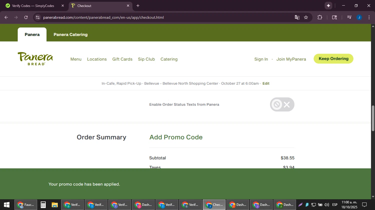 Panera Bread Promo Codes - $5 Off (2 Verified) Nov 2025