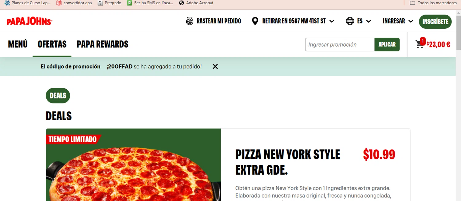 Papa John's Promo Codes - 25% Off | September 2024