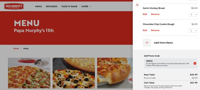 Papa Murphy's Coupon Codes (4 Verified) - 25% Off Jan 2025