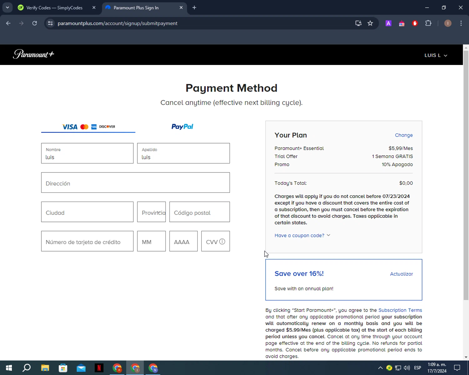 Paramount+ Coupon Codes - 10% Off | September 2024