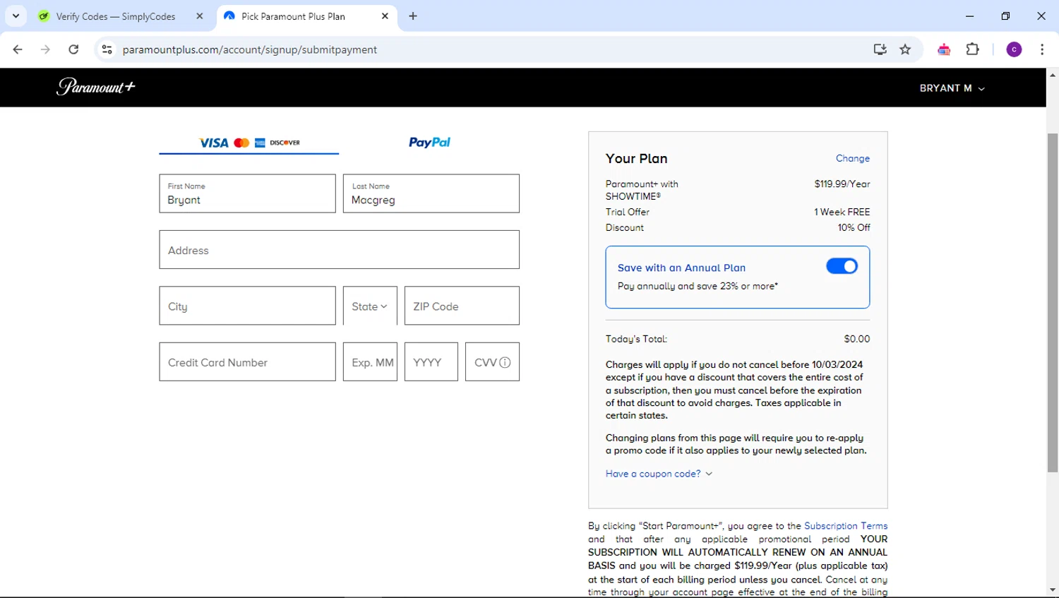 Paramount+ Coupon Codes - 10% Off | October 2024