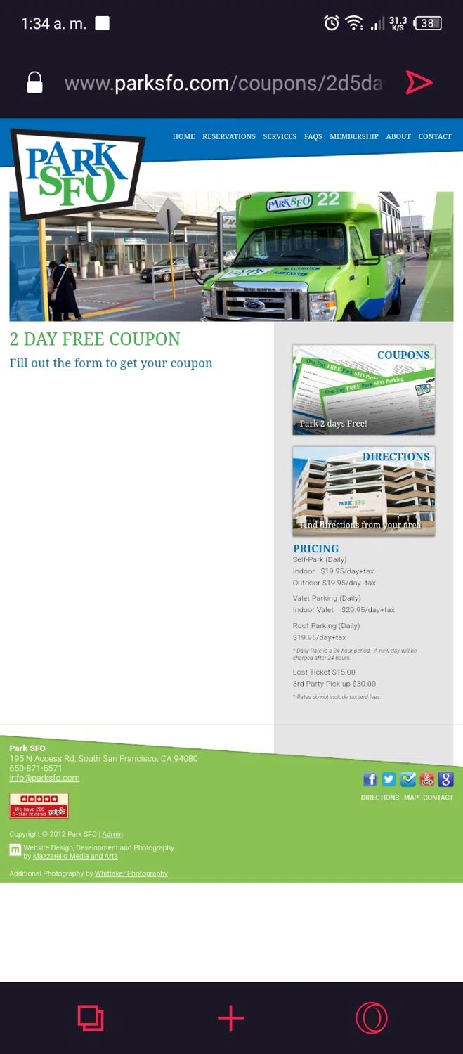 Park SFO Coupons - 10% Off | November 2024