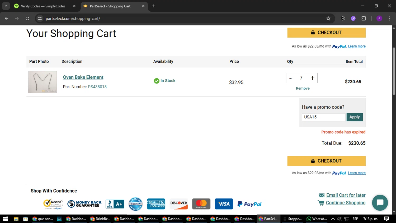 PartSelect Promo Codes - 15% Off Coupons Oct 2025