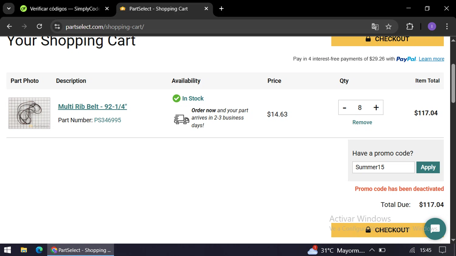 PartSelect Promo Codes (1 Verified) - 5% Off w/Code Oct 2025