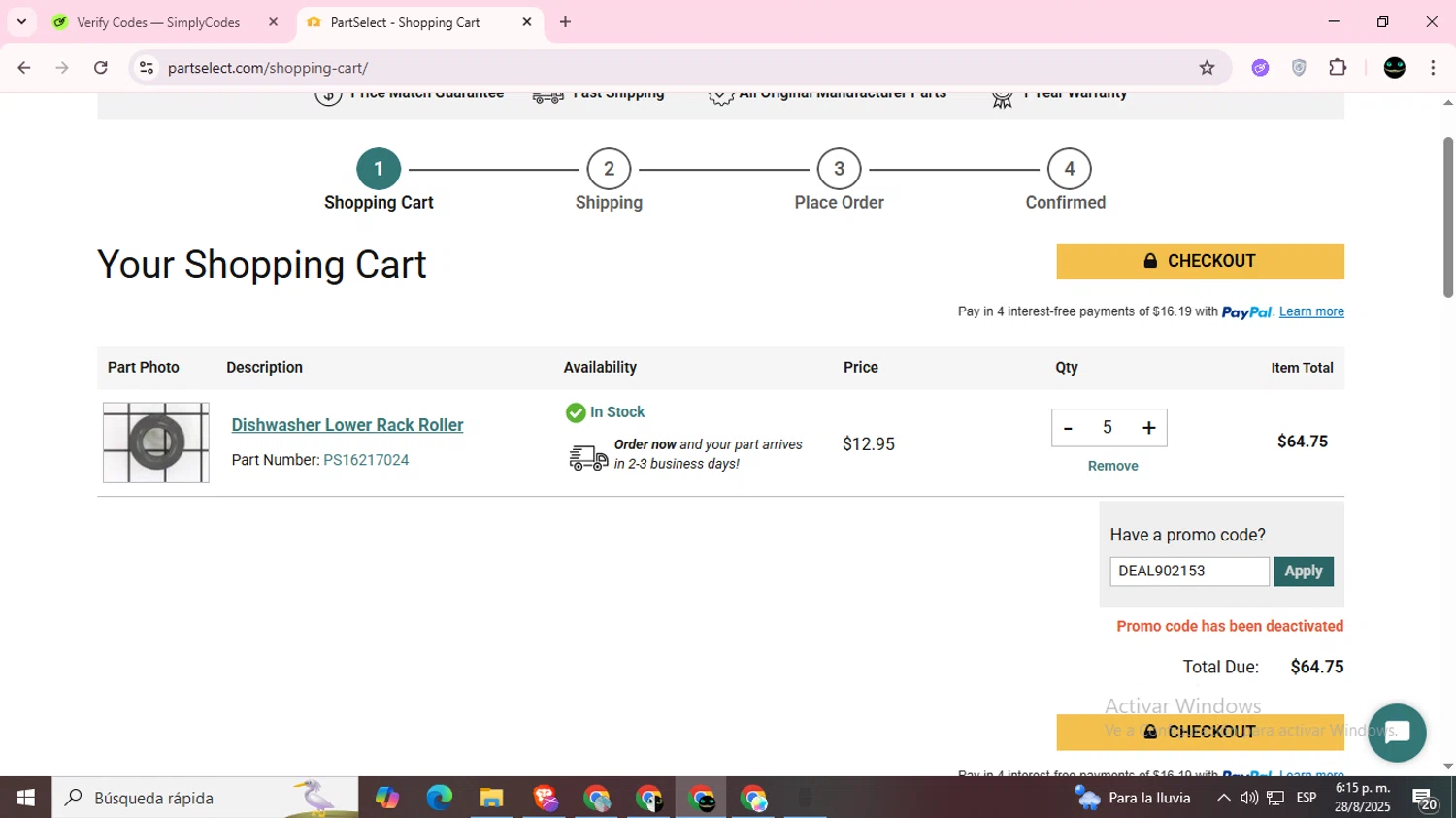 PartSelect Promo Codes - 15% Off Coupons Oct 2025
