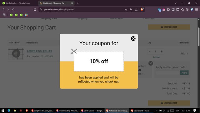 PartSelect Promo Codes (2 Verified) - 15% Off Jun 2025
