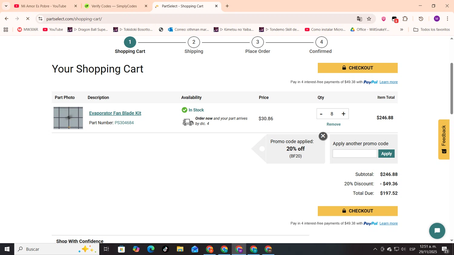 PartSelect Promo Codes - 20% Off Coupons Dec 2025