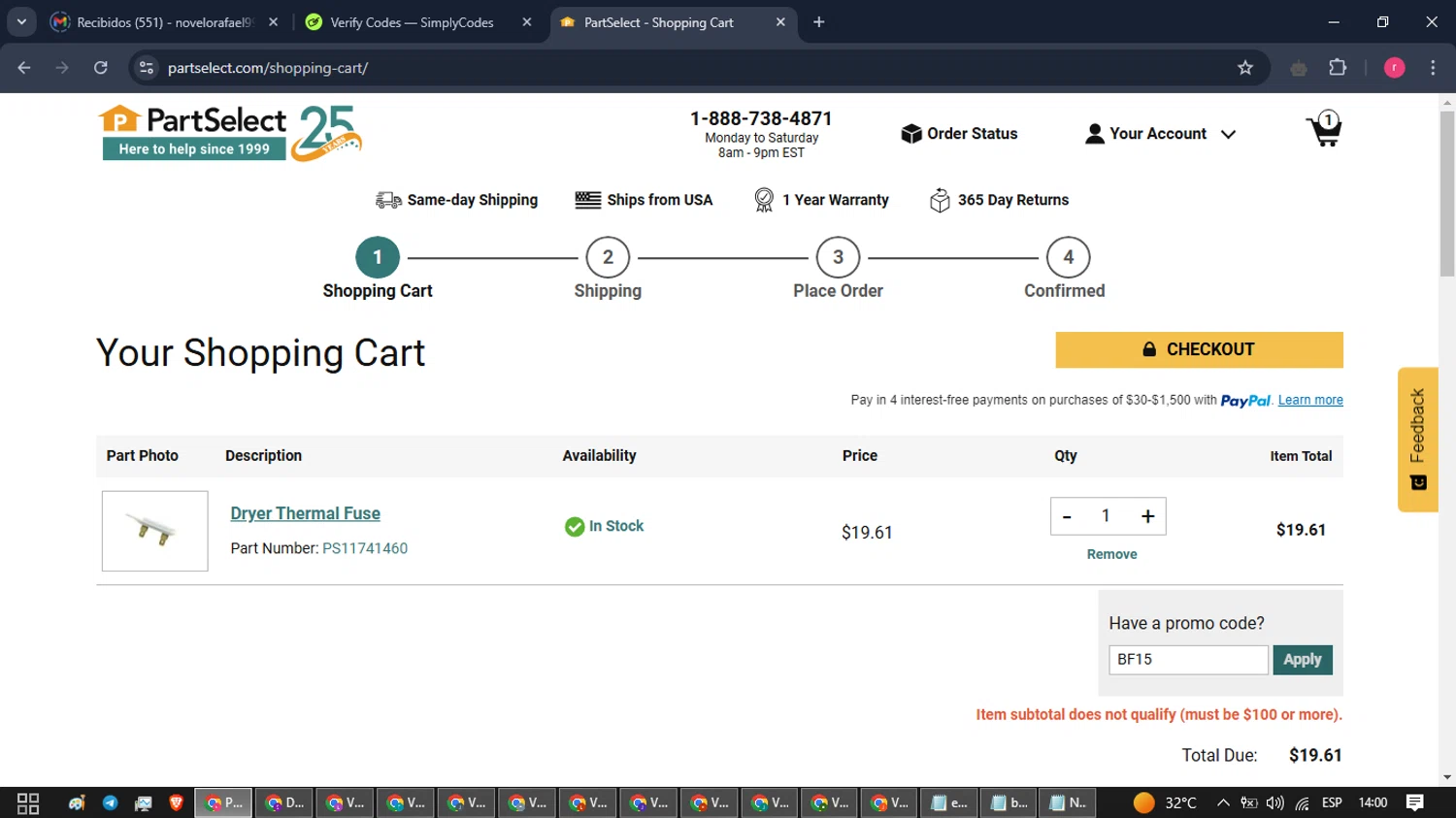 PartSelect Promo Codes - 10% Off | January 2025