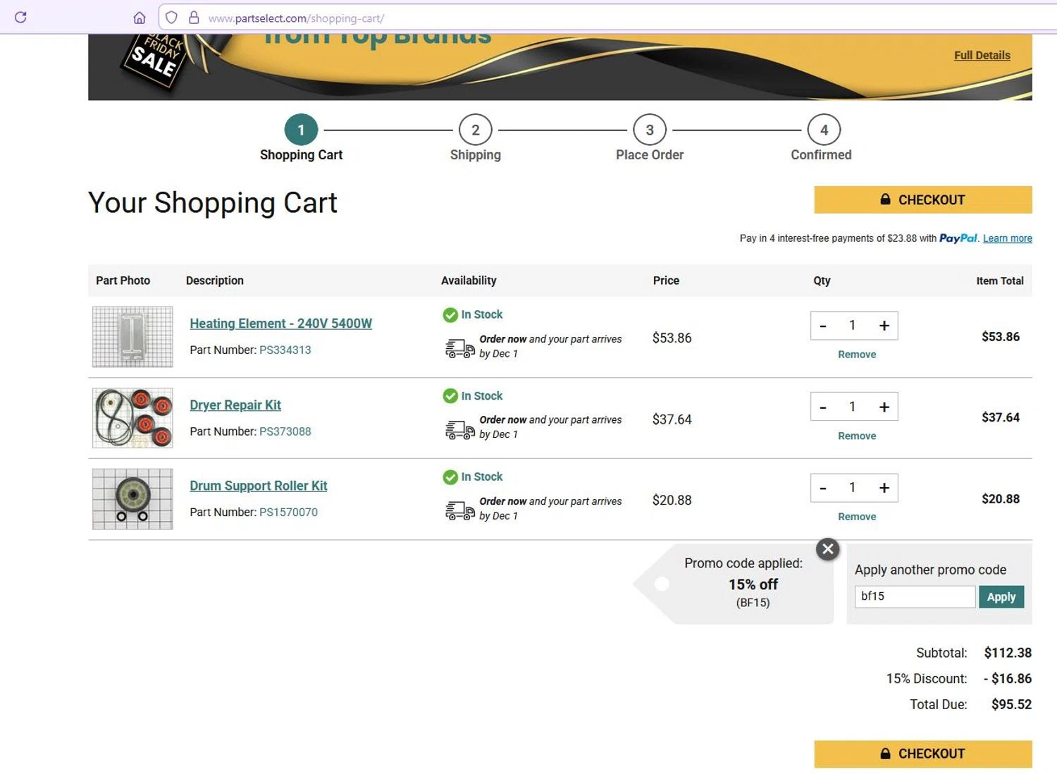 PartSelect Promo Codes - 20% Off Coupons Dec 2025