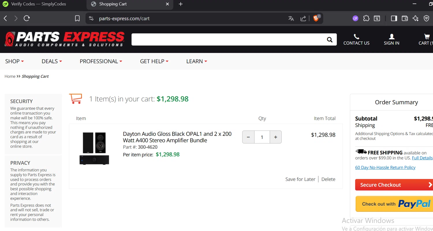 Parts-Express Promo Codes (3 Verified) - 10% Off Oct 2025