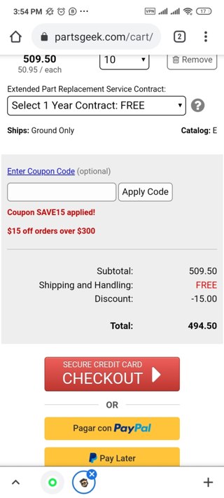 Parts Geek Promo Codes - 5% Off Coupons Sep 2025