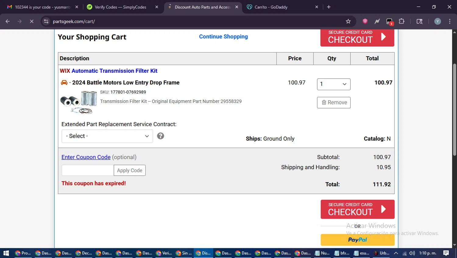 Parts Geek Promo Codes - 5% Off Coupons Jan 2026