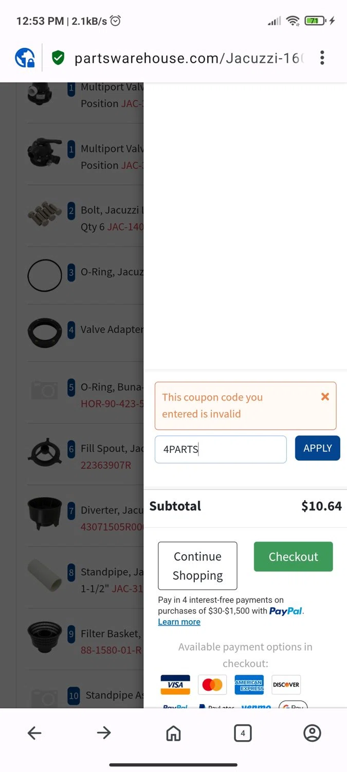 Parts Warehouse Promo Codes - 10% Off Coupons Sep 2025