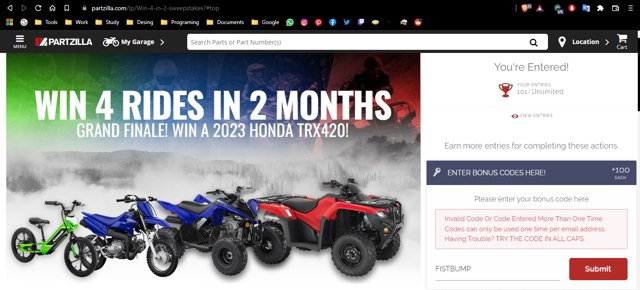Partzilla Coupon Codes & Black Friday - 100 Token Rewards | November 2024