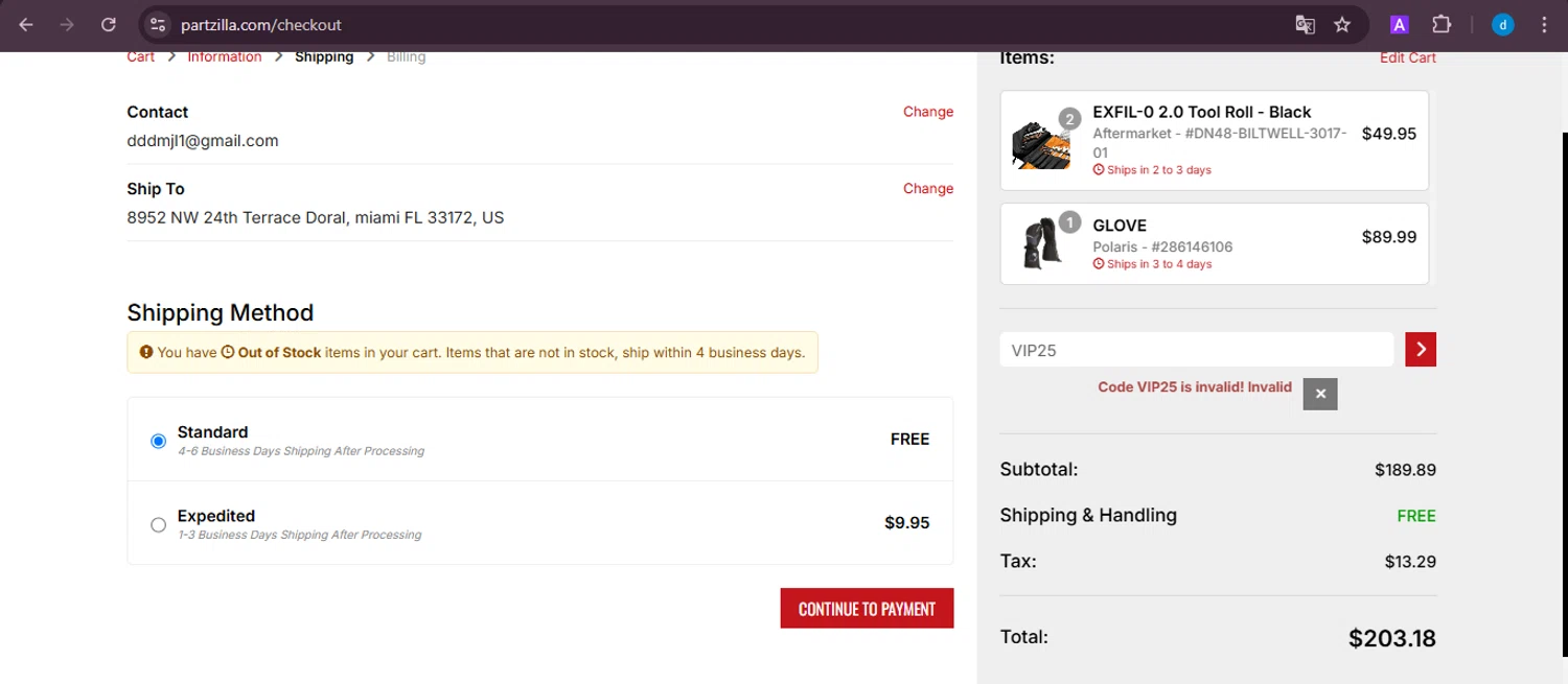 Partzilla Promo Codes (1 Verified) - 20% Off w/Code Jun 2025