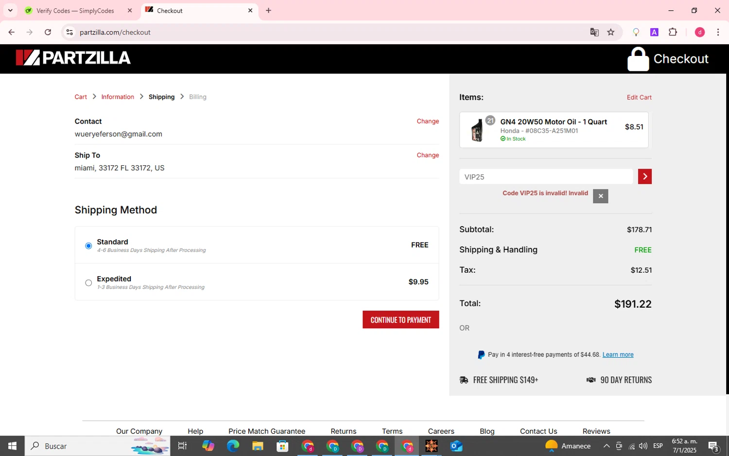 Partzilla Promo Codes (1 Verified) - 20% Off w/Code Jun 2025