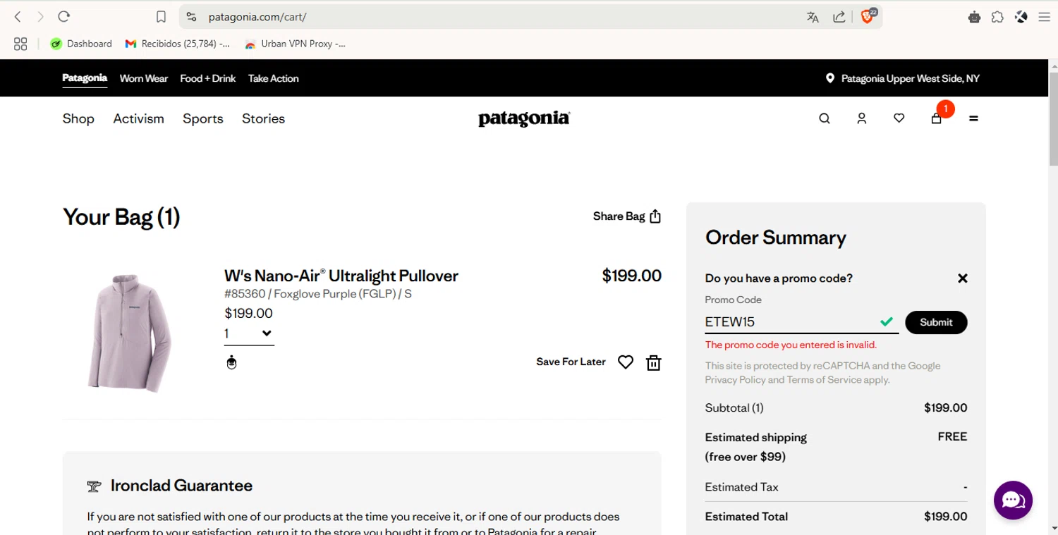 Patagonia Promo Codes (2 Verified) - 35% Off w/Code May 2025