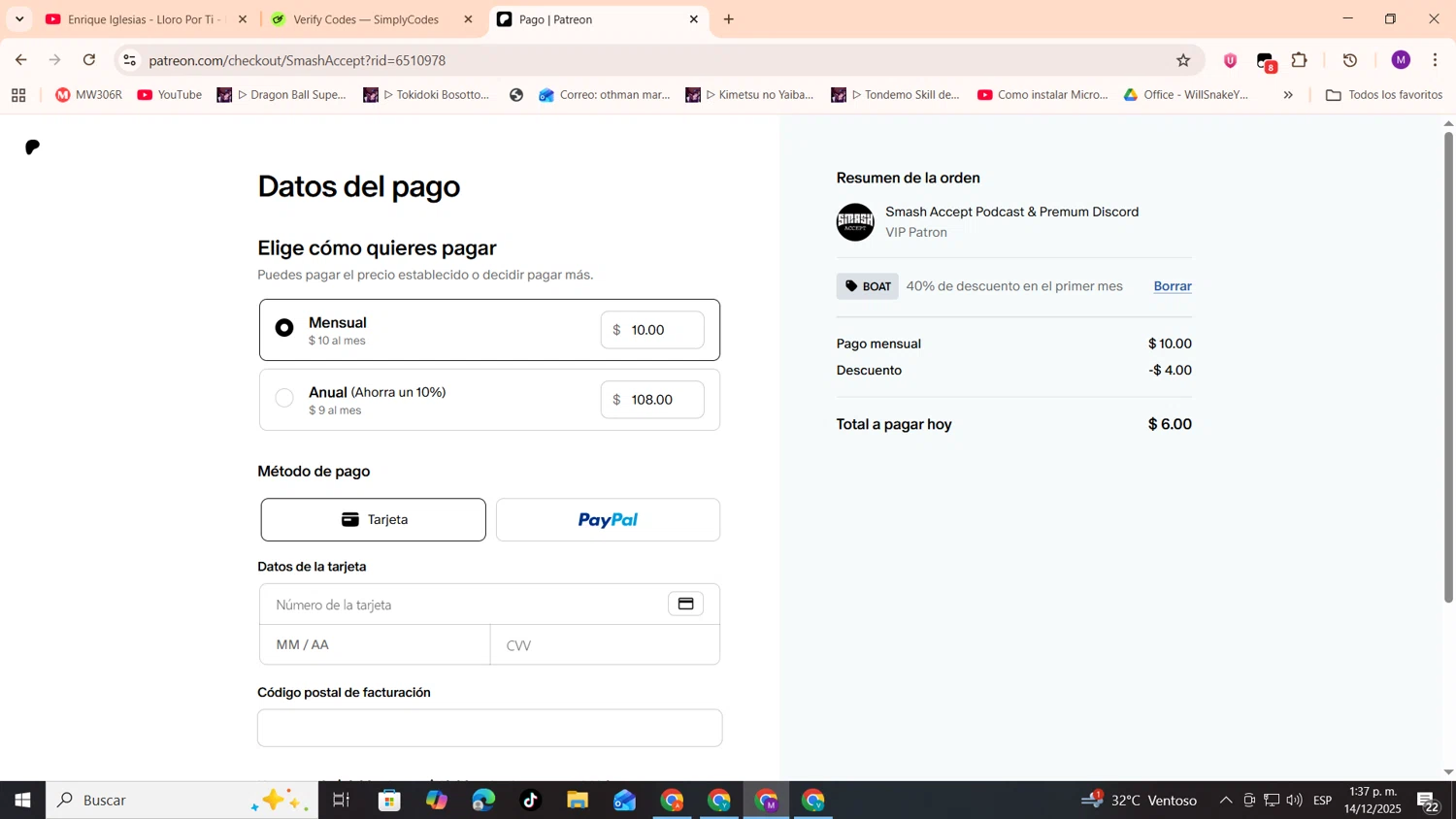 Patreon Promo Codes - 50% Off (5 Verified) Dec 2025