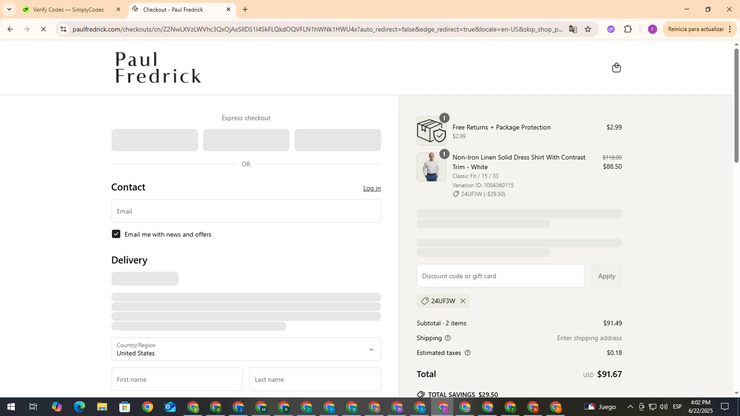 Paul Fredrick Promo Code - 25% Off (16 Verified) Dec 2025