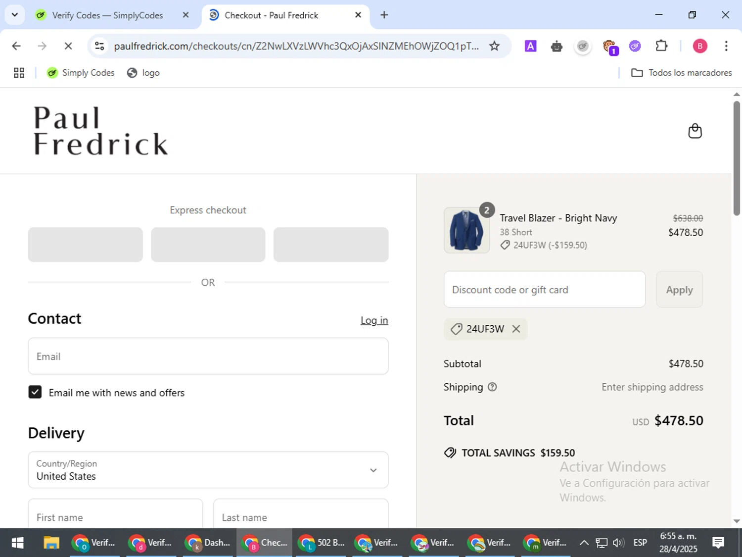 Paul Fredrick Promo Code - 25% Off (16 Verified) Dec 2025