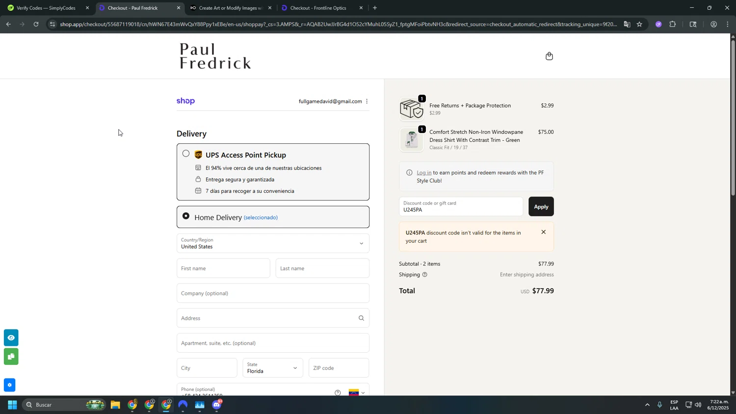 Paul Fredrick Promo Codes - 25% Off (2 Verified) Jan 2026