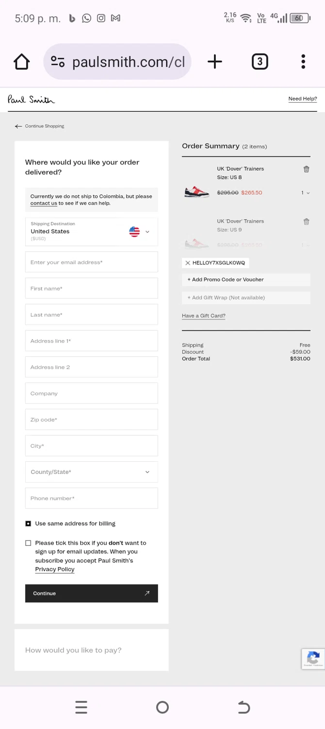 Paul Smith Coupons - 10% Off | October 2024