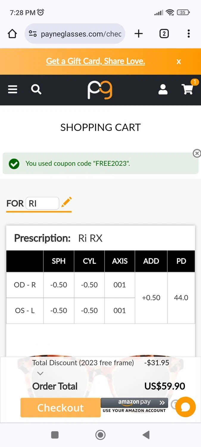 Payne Glasses Promo Codes – 5% Off | April 2024