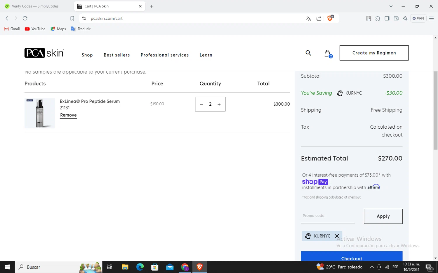 PCA Skin Promo Codes - 10% Off | October 2024