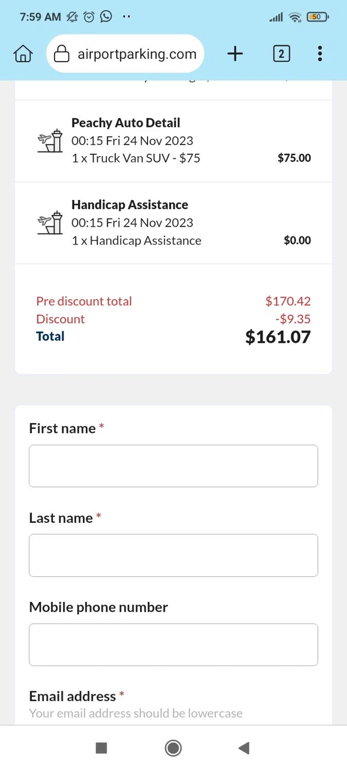 Peachy Airport Parking Coupons - 10% Off | January 2025