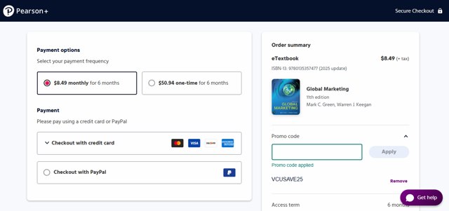 Pearson Promo Codes (1 Verified) - 25% Off w/Code Apr 2025